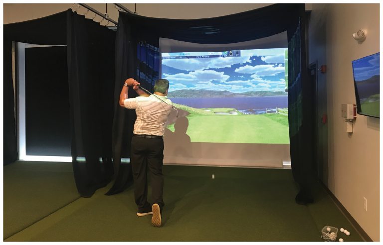Golf Simulator Screen | Golf Impact Screens | Screen Shot Golf ...